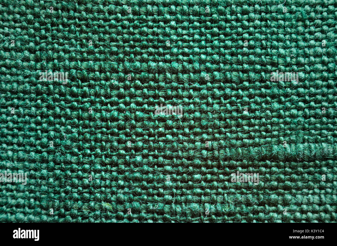 Texture of green linen cloth. Fabric texture background Stock Photo - Alamy
