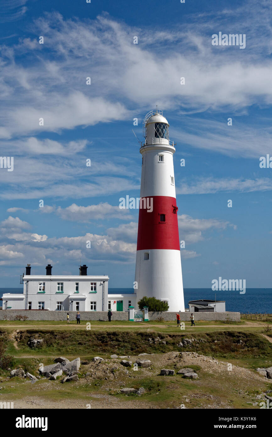 Portland Bill Lighthouse, Dorset England Stock Photo - Alamy