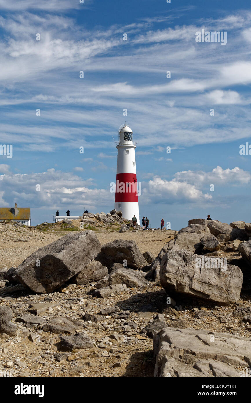 Portland Bill Lighthouse, Dorset England Stock Photo - Alamy