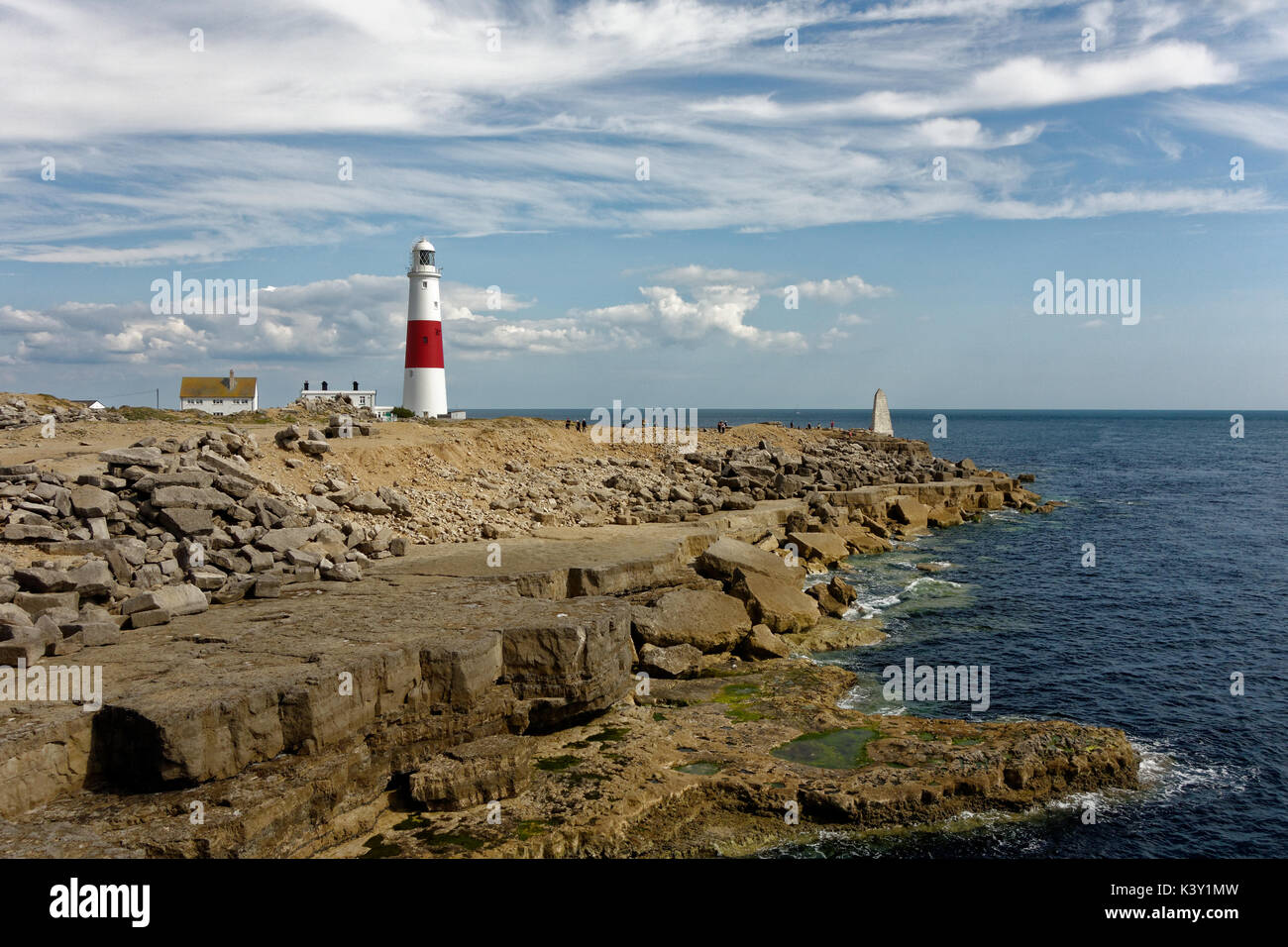 Portland Bill Lighthouse, Dorset England Stock Photo - Alamy