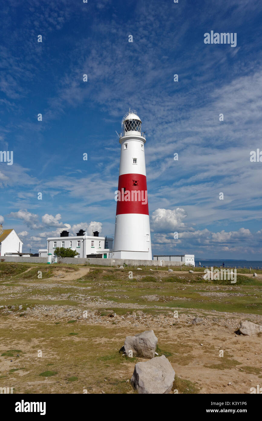 Portland Bill Lighthouse, Dorset England Stock Photo - Alamy