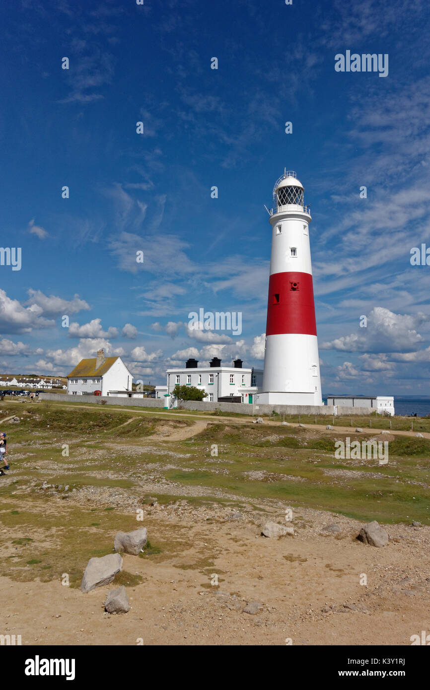 Portland Bill Lighthouse, Dorset England Stock Photo - Alamy