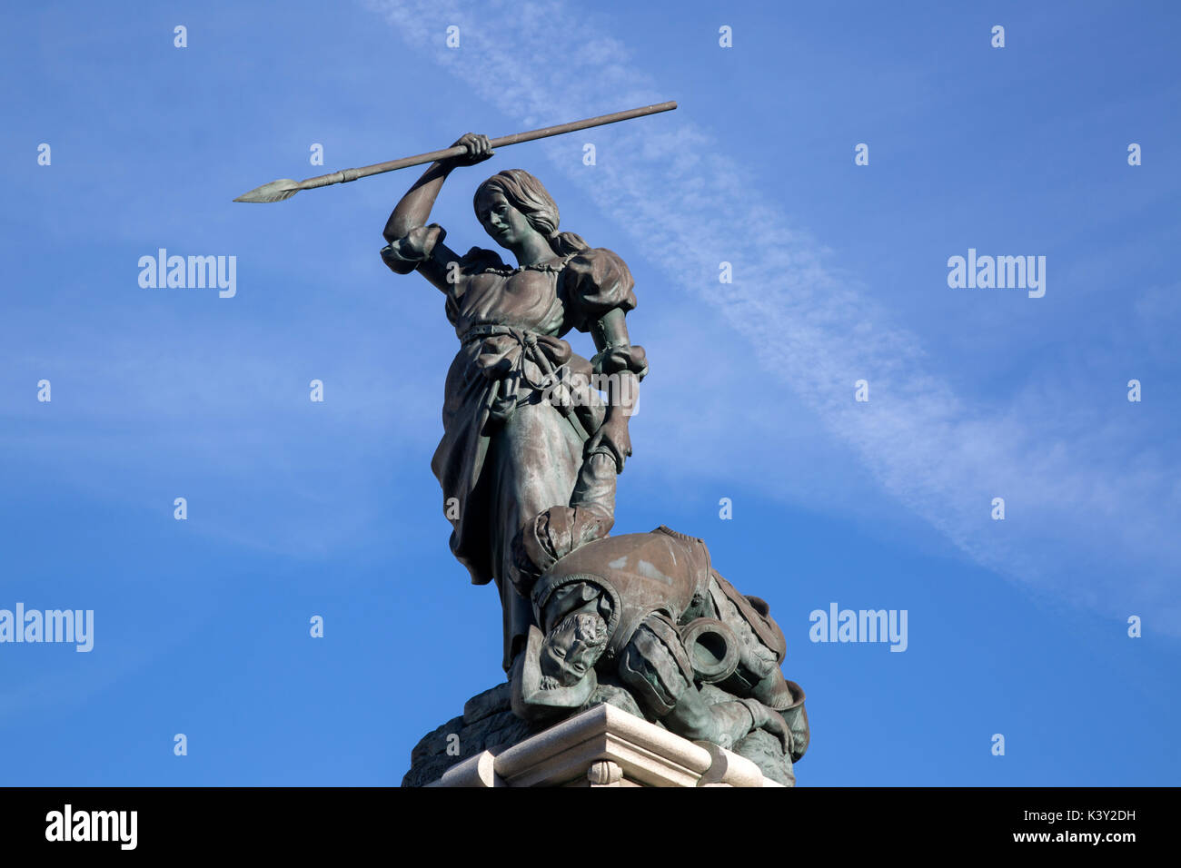 Statue of maria pita hi-res stock photography and images - Alamy