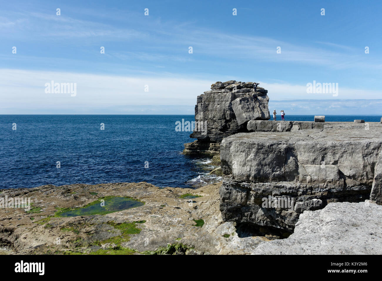 Pulpit Rock, Portland, Dorset, England Stock Photo - Alamy
