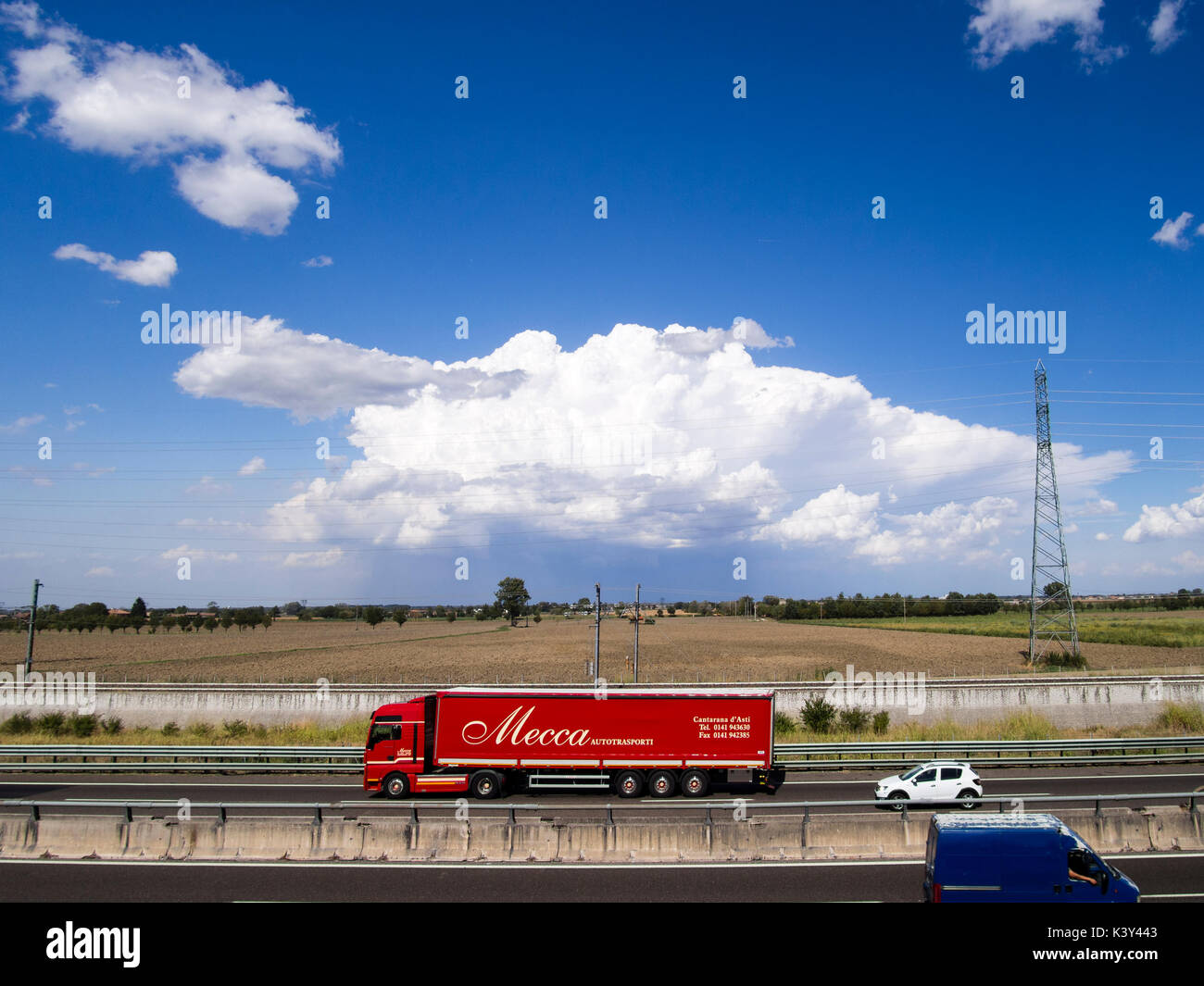 A1 highway italy hi-res stock photography and images - Alamy