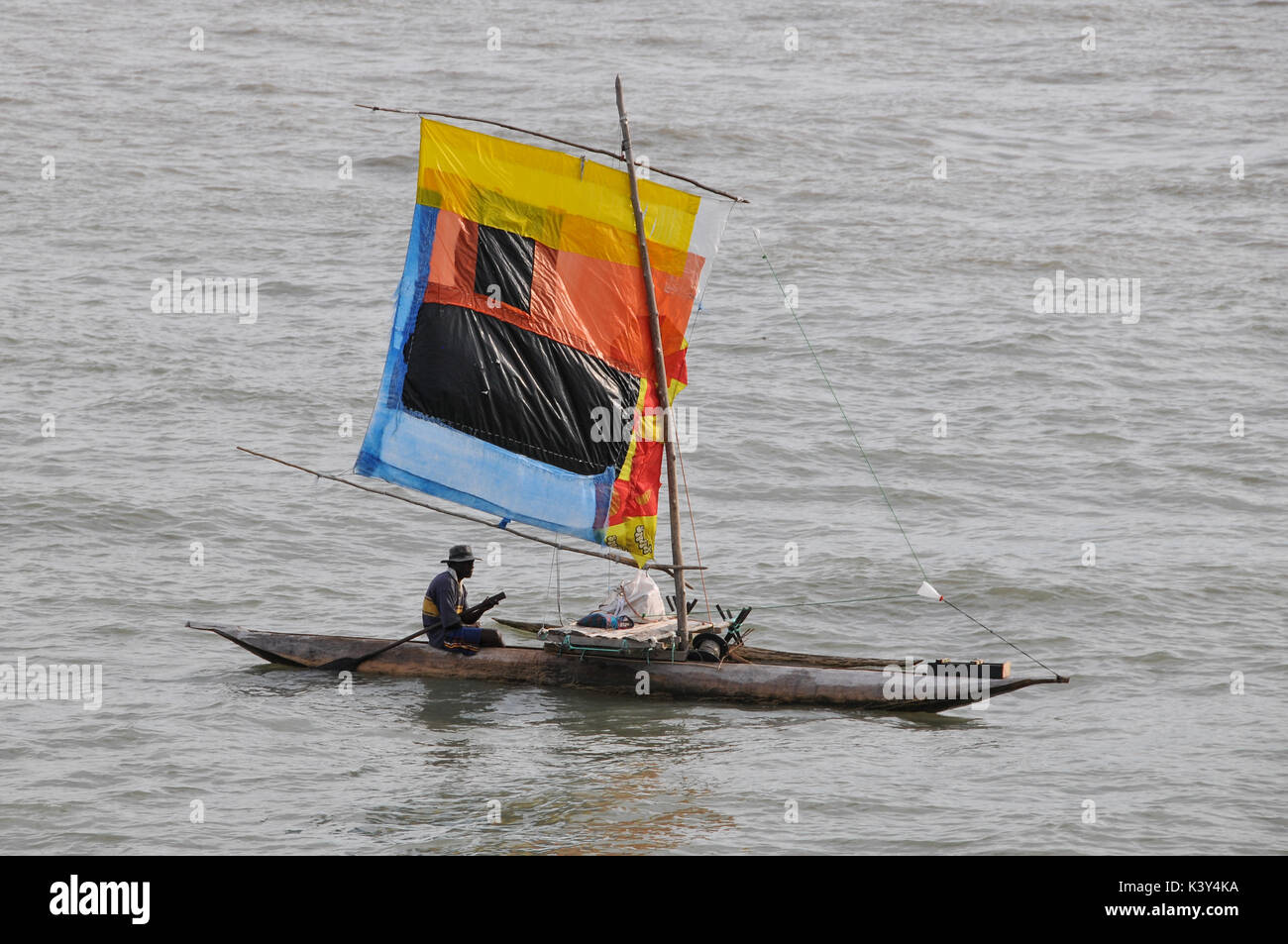 Papua new guinea outrigger hi-res stock photography and images - Alamy