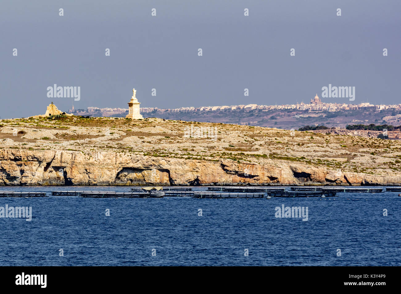 Bugibba malta beach hi-res stock photography and images - Alamy