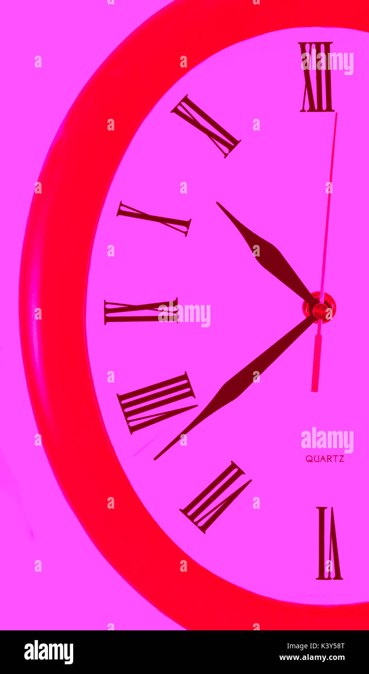 Abstract background pattern wall clock hi-res stock photography and ...