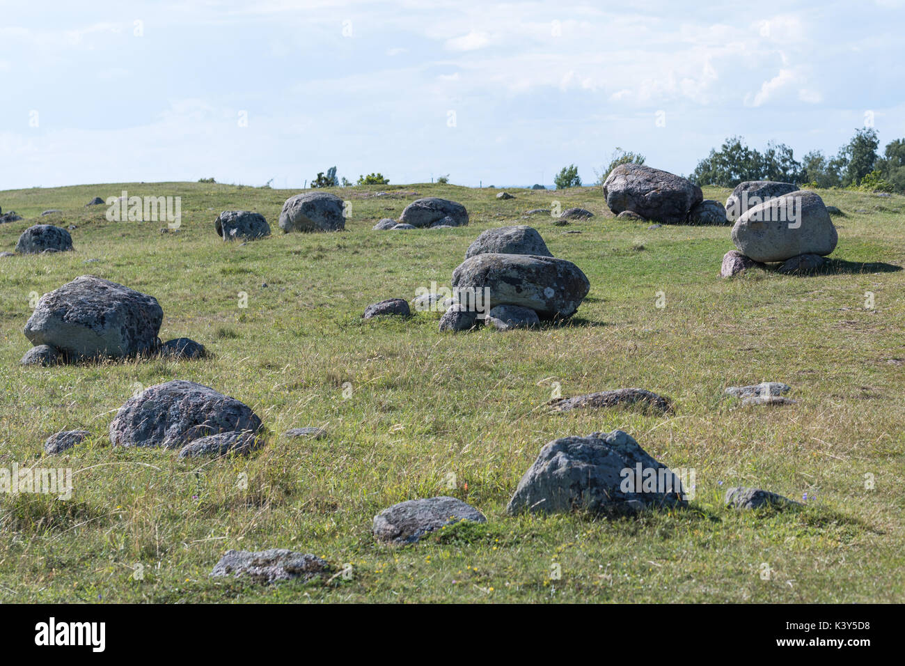 Ancient gravefield hi-res stock photography and images - Alamy