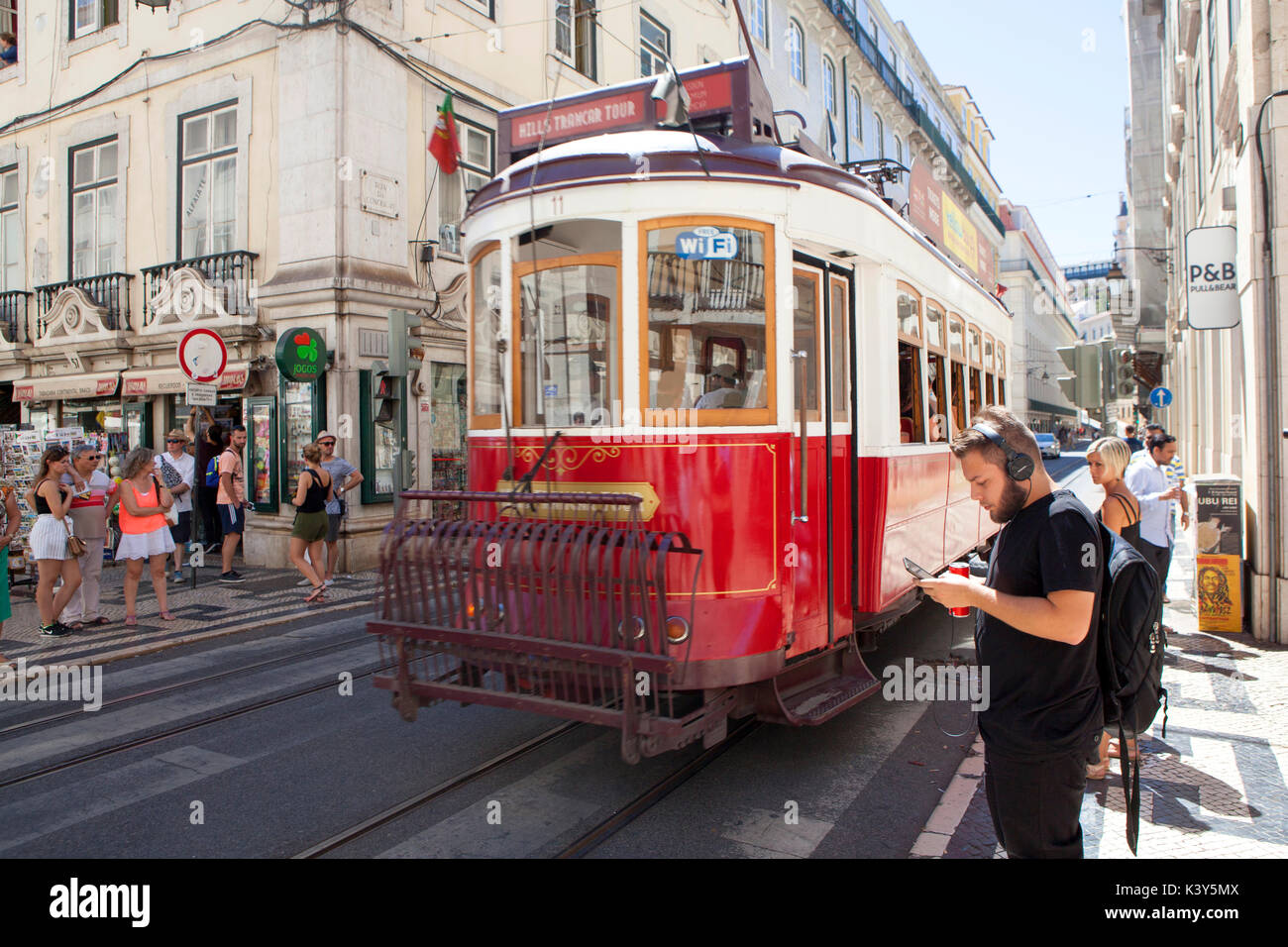 Trams in europe hi-res stock photography and images - Alamy
