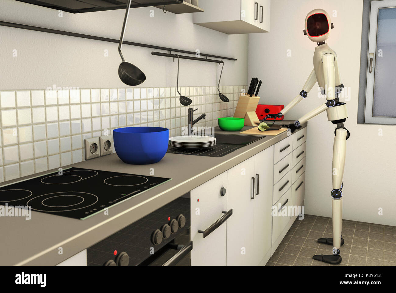 Kitchen robot hi-res stock photography and images - Alamy