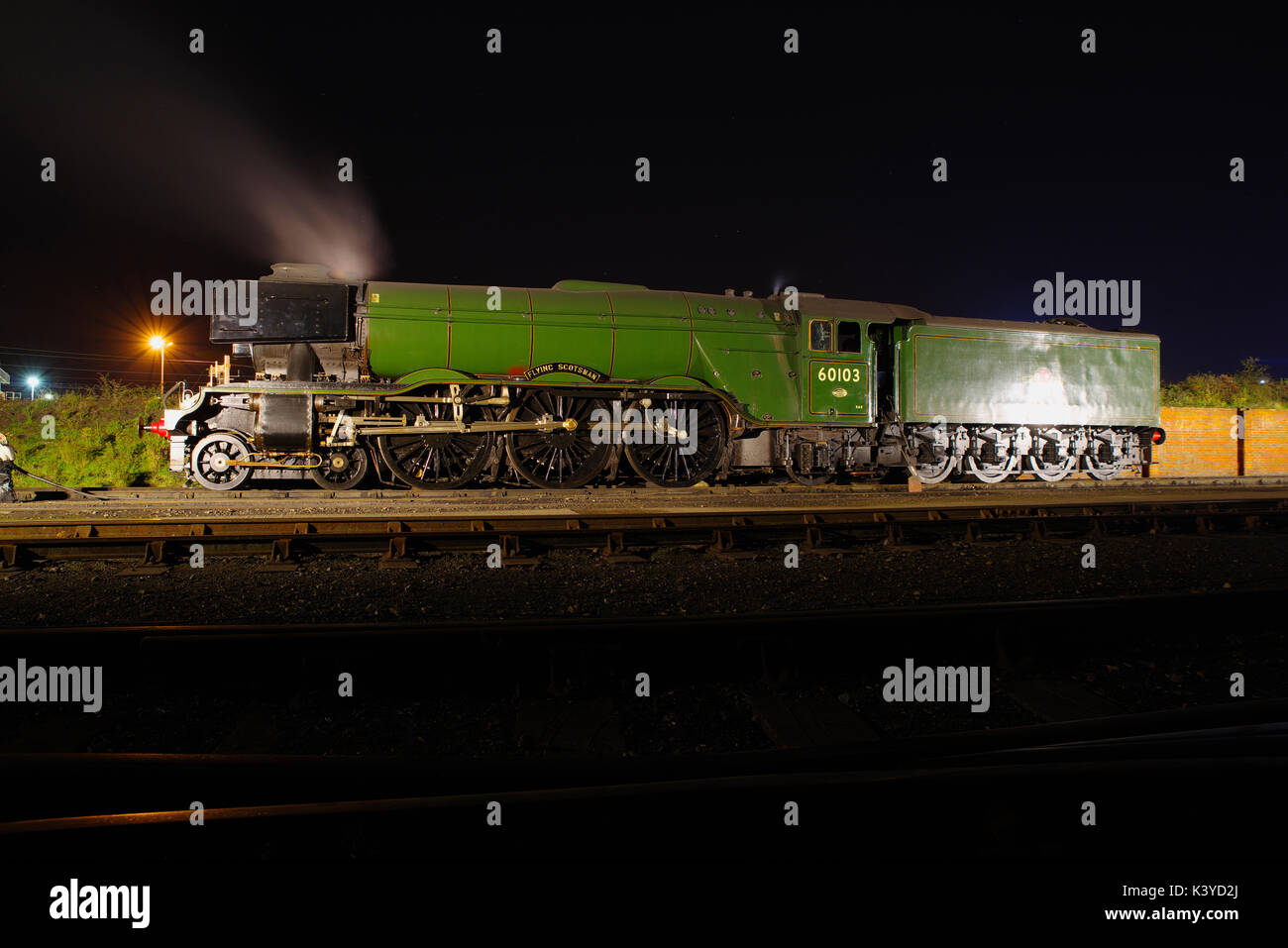 60103 Flying Scotsman Locomotive at Didcot Railway Centre Stock Photo ...