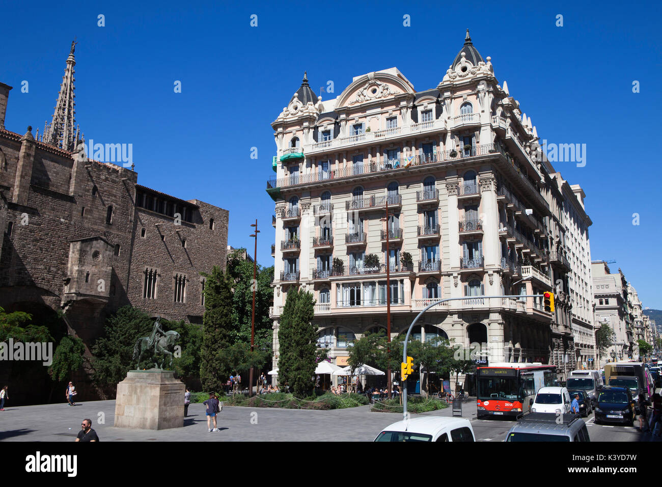 Barcelona the capital and largest city of Catalonia, in Spain, and the ...