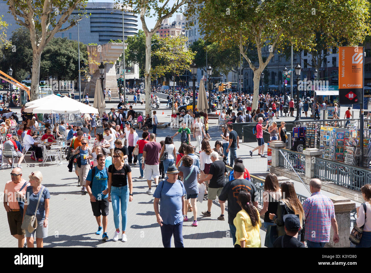 Barcelona the capital and largest city of Catalonia, in Spain, and the ...