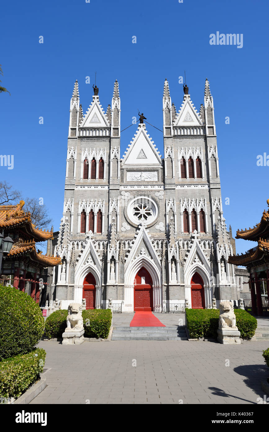 Cathedral of our saviour beijing hi-res stock photography and images ...
