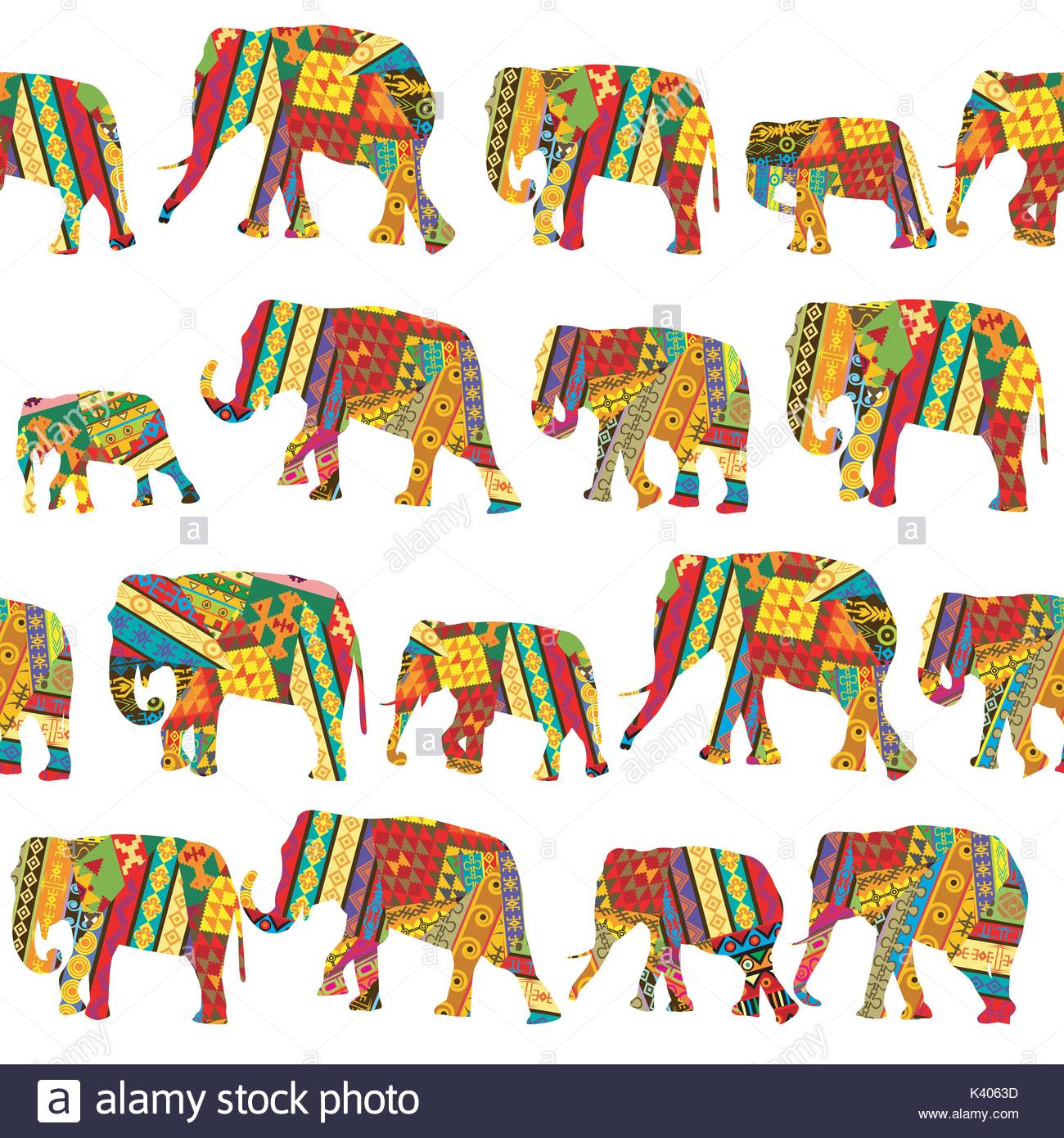 Elephant Motif India Stock Photos & Elephant Motif India Stock Images ...