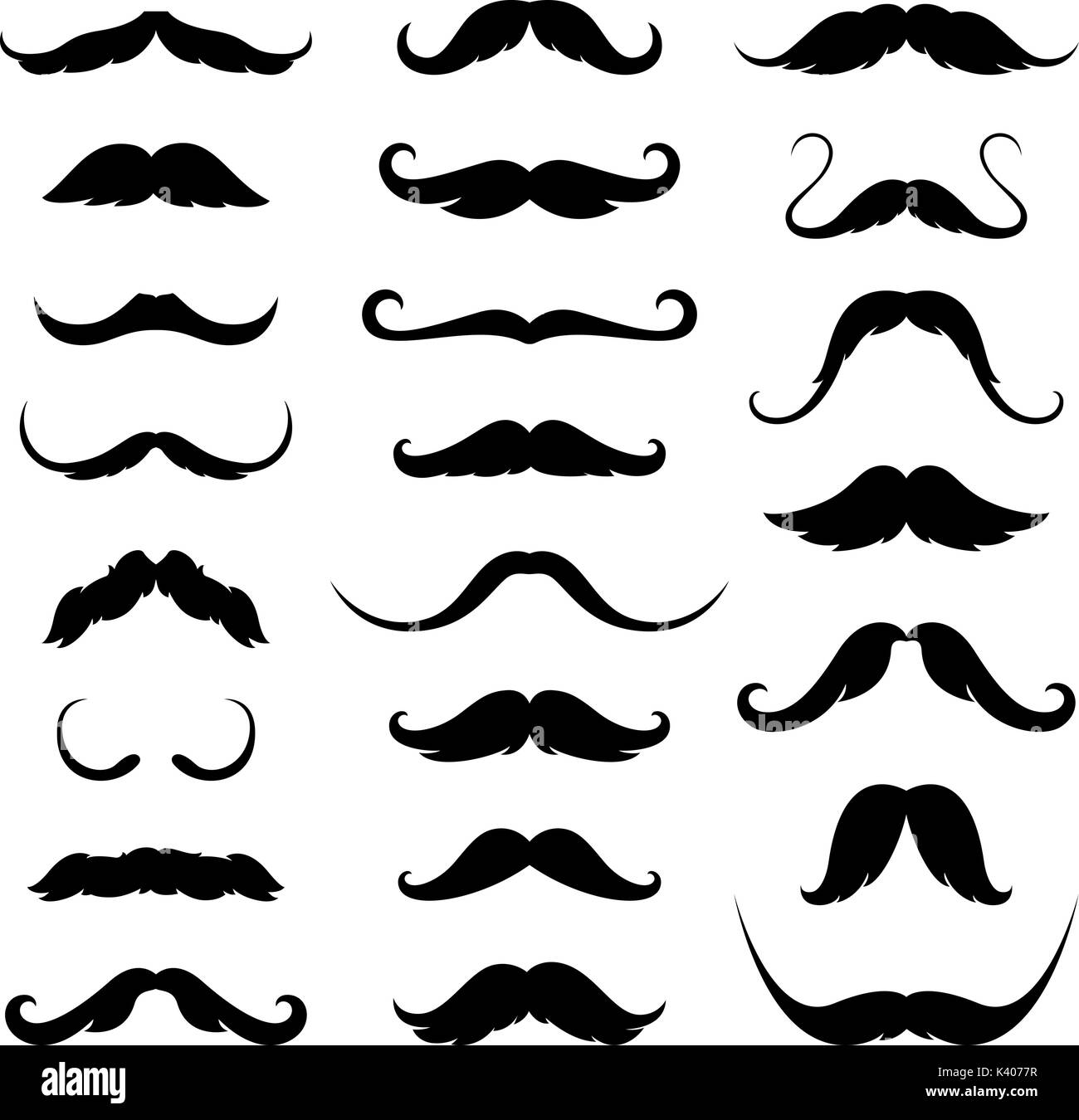 Cartoon Mustache Face High Resolution Stock Photography and Images - Alamy