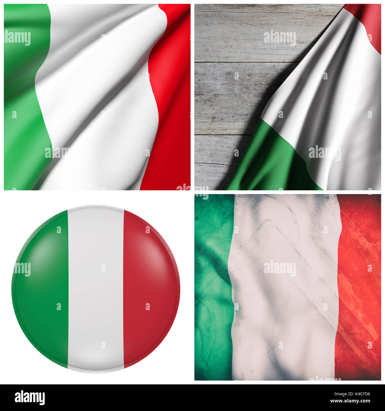 Composition italian flag hi-res stock photography and images - Alamy