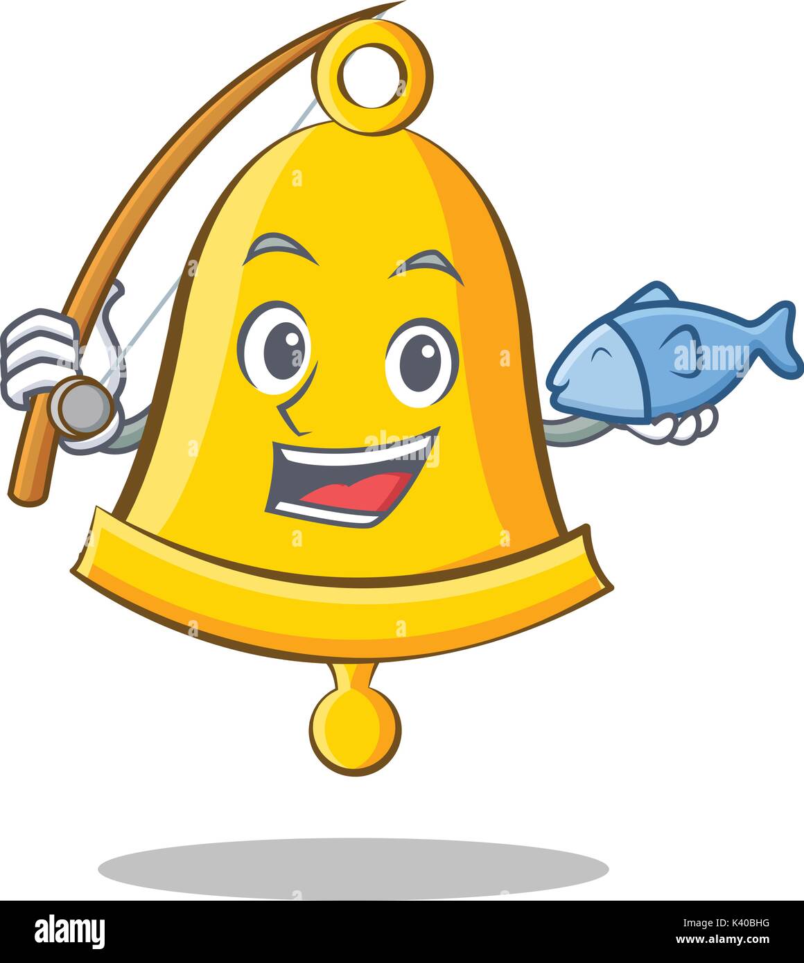 Bell fishing Stock Vector Images - Alamy