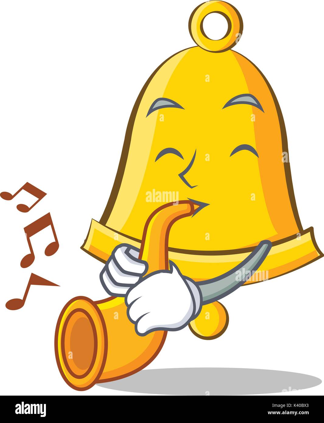 Trumpet bell Stock Vector Images - Alamy