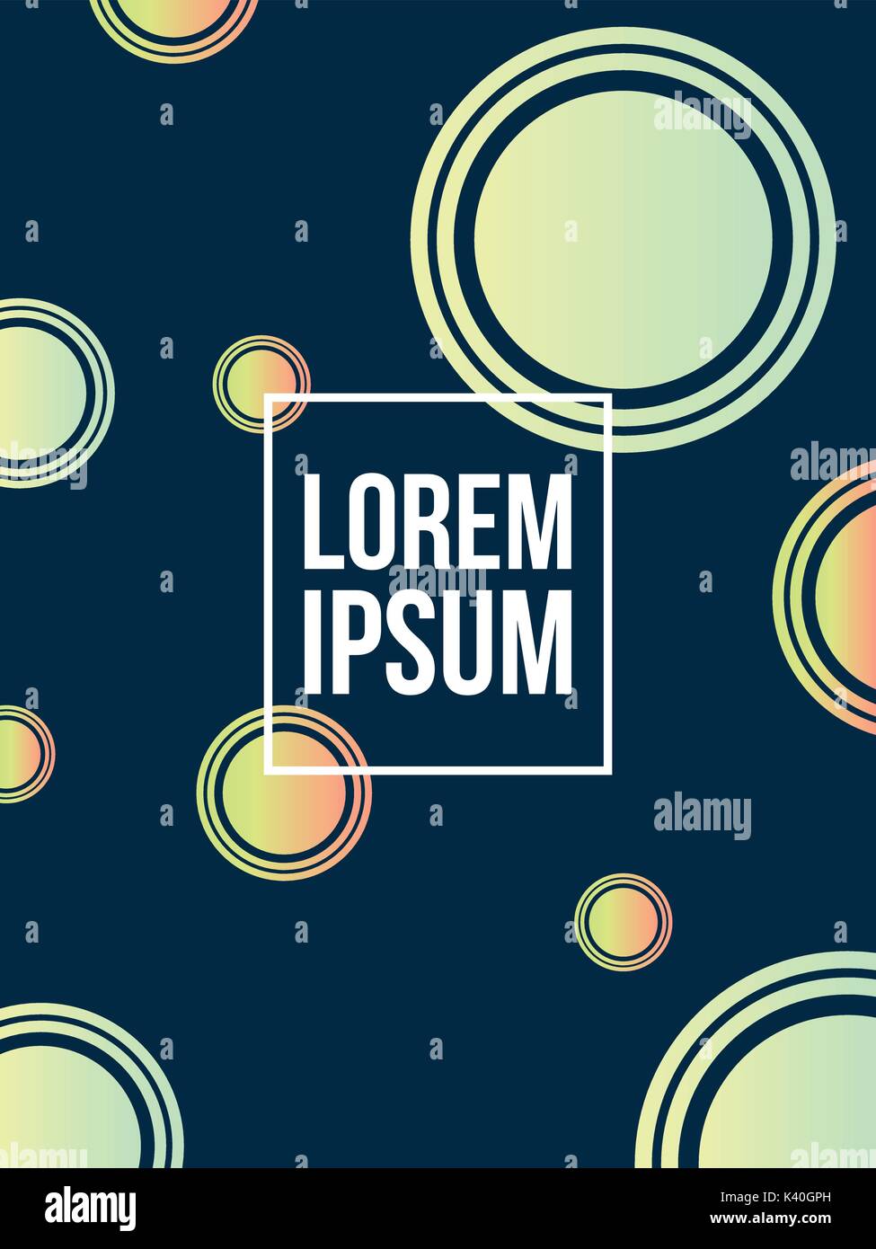 Modern style colorful background collection Stock Vector Image & Art ...