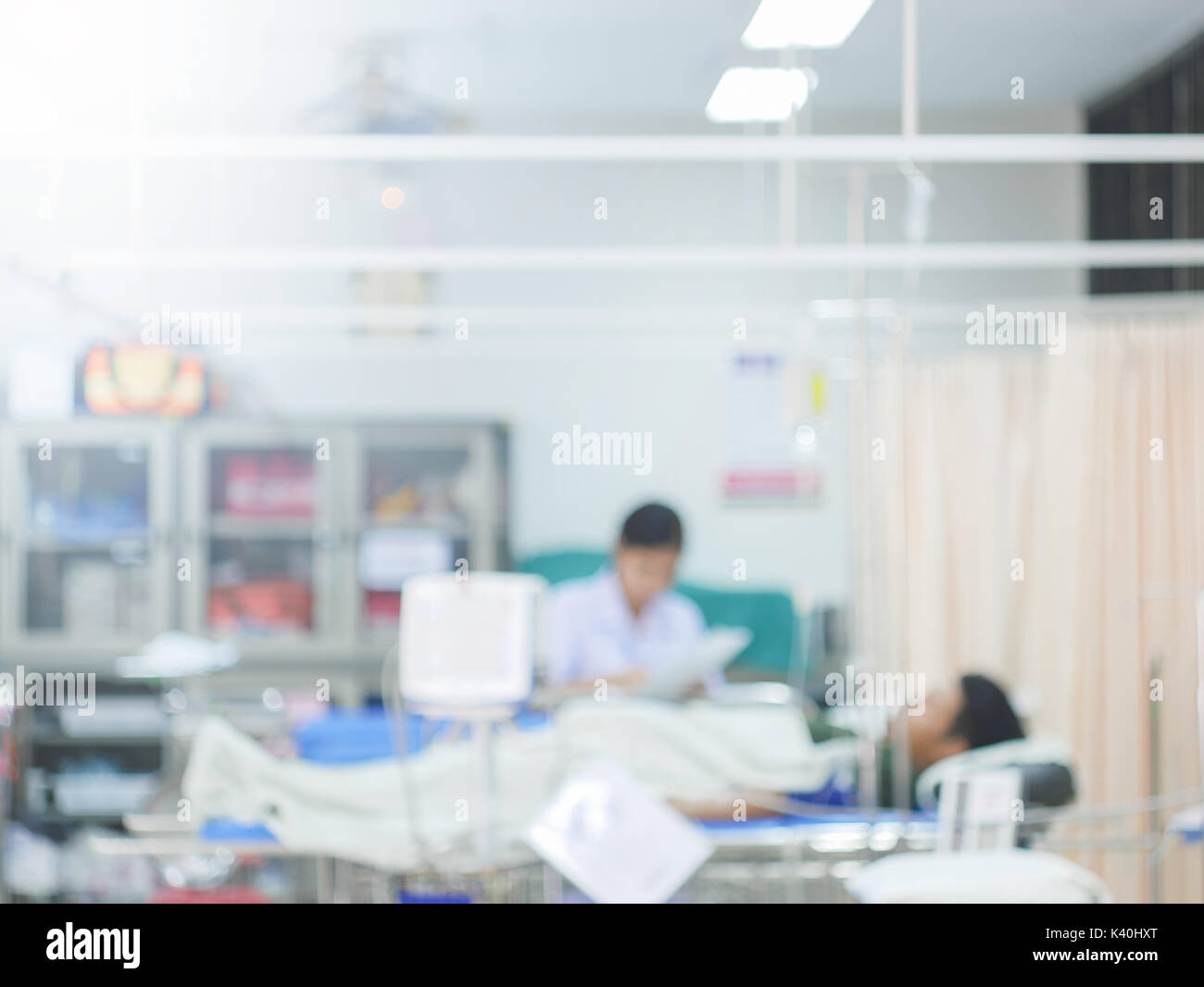 Busy hospital reception hi-res stock photography and images - Alamy