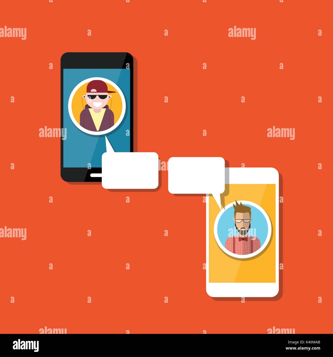 Cell communicate Stock Vector Images - Alamy