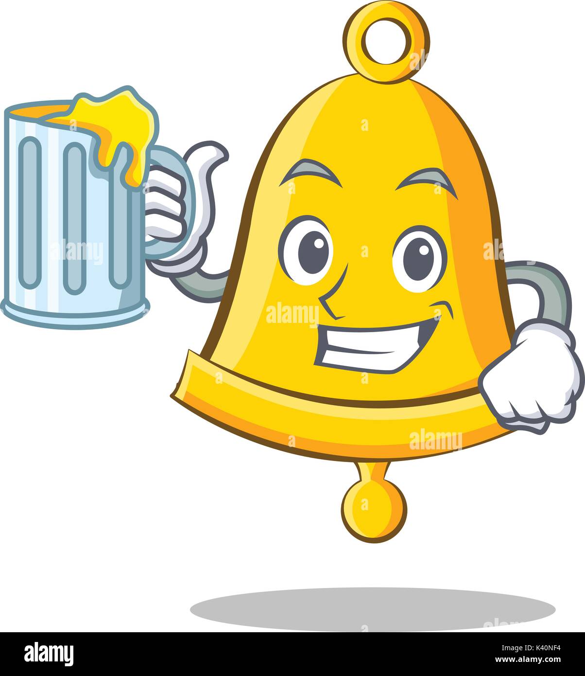 Cartoon bell hi-res stock photography and images - Alamy