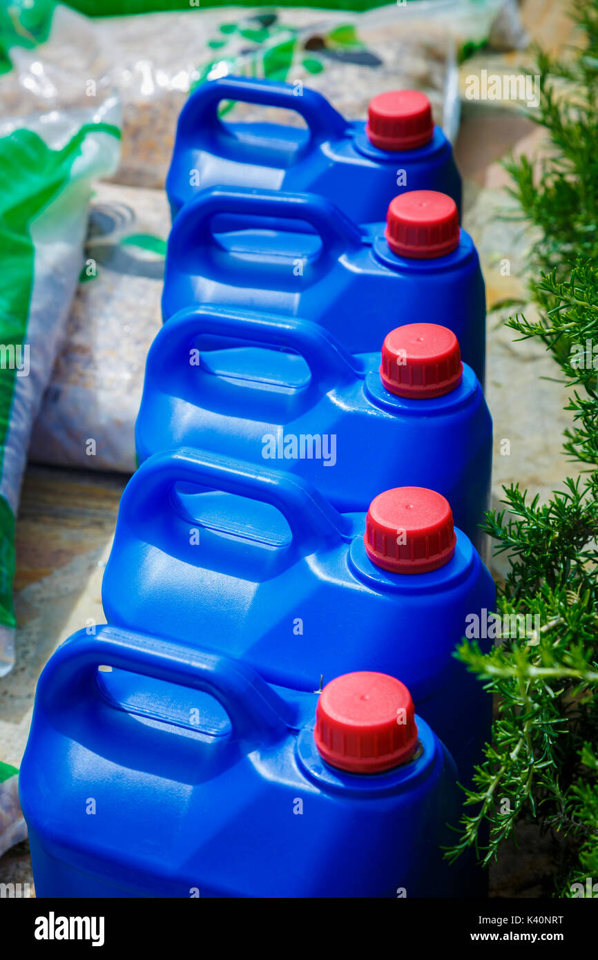 Plastic demijohns hi-res stock photography and images - Alamy