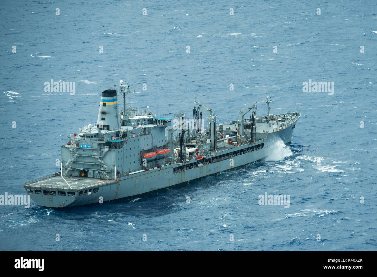The Military Sealift Command Henry J. Kaiser-class fleet replenishment ...