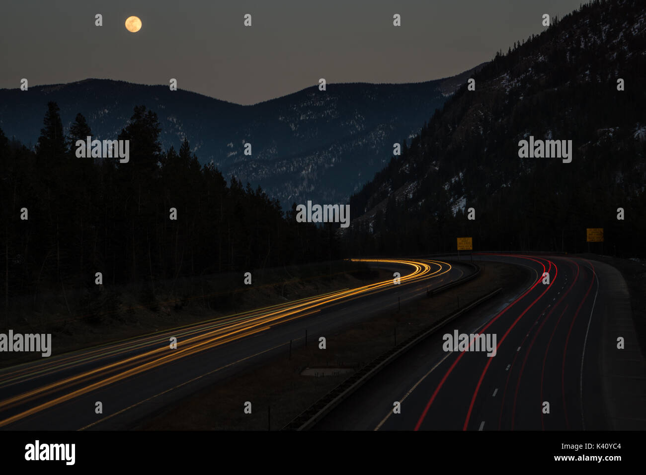 Silver moon drive hi-res stock photography and images - Alamy