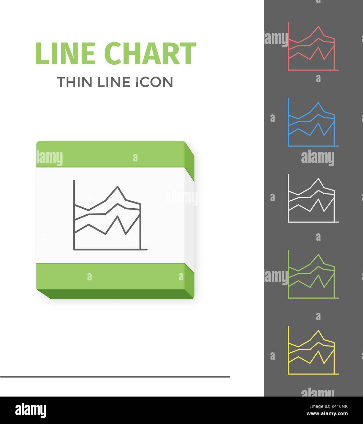 Arrow bar chart icon symbol Stock Vector Images - Alamy
