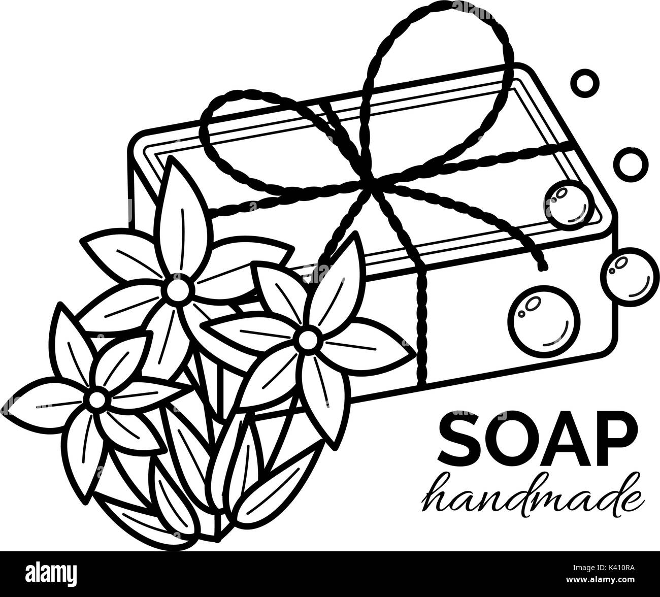 Soap flower Stock Vector Images - Alamy