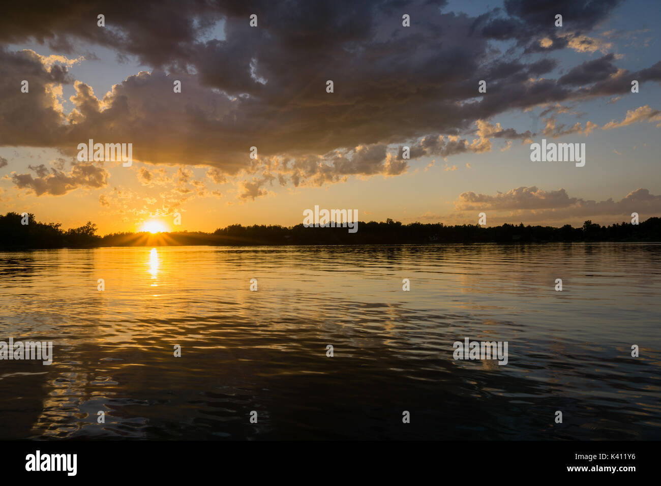 Lake Lapeer, in Lapeer Michigan Stock Photo - Alamy