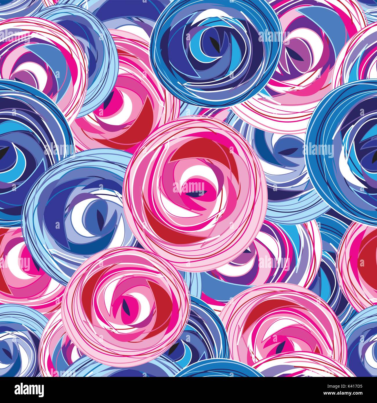 Different colored roses Stock Vector Images - Alamy