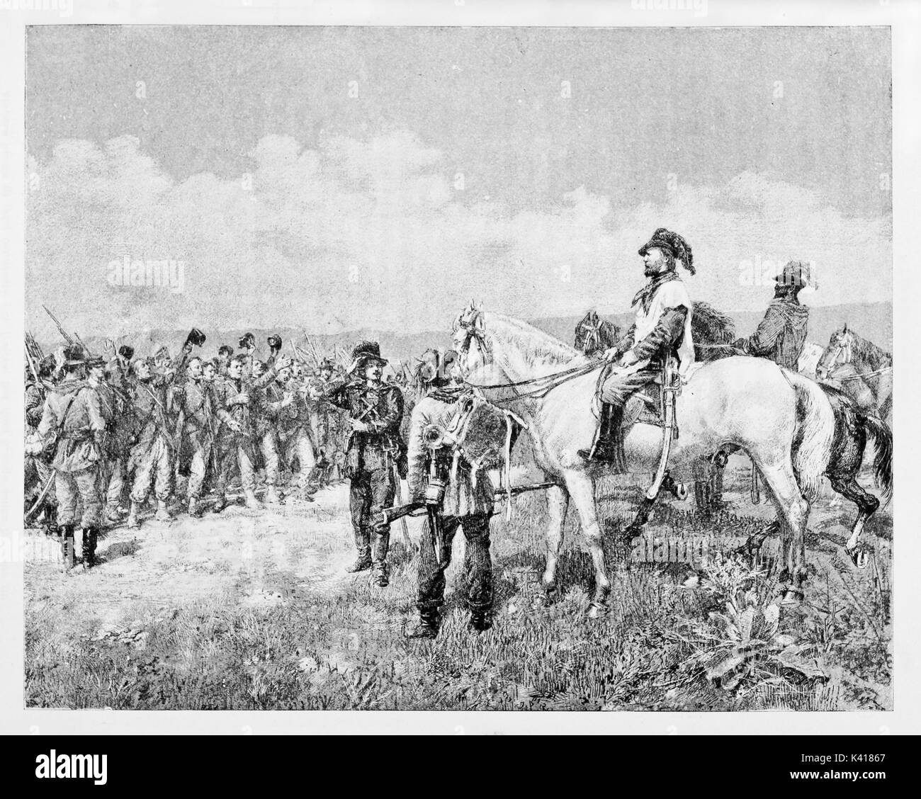 Bourbon army hi-res stock photography and images - Alamy