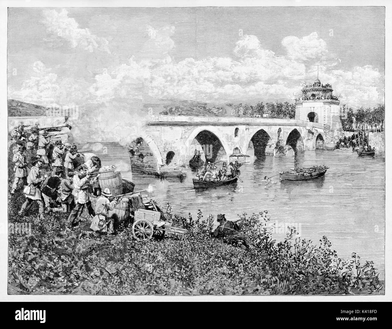 Milvian bridge hi-res stock photography and images - Alamy