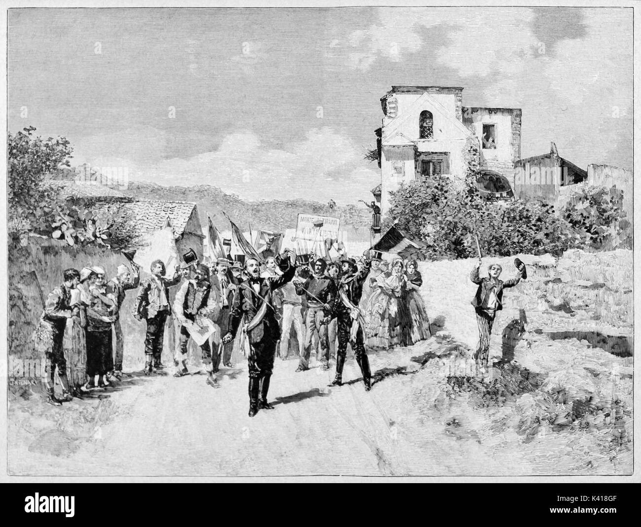 Political flags hi-res stock photography and images - Alamy