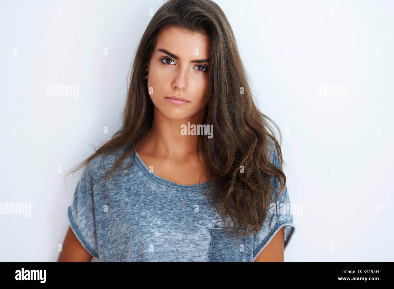 Portrait of a very attractive woman Stock Photo - Alamy