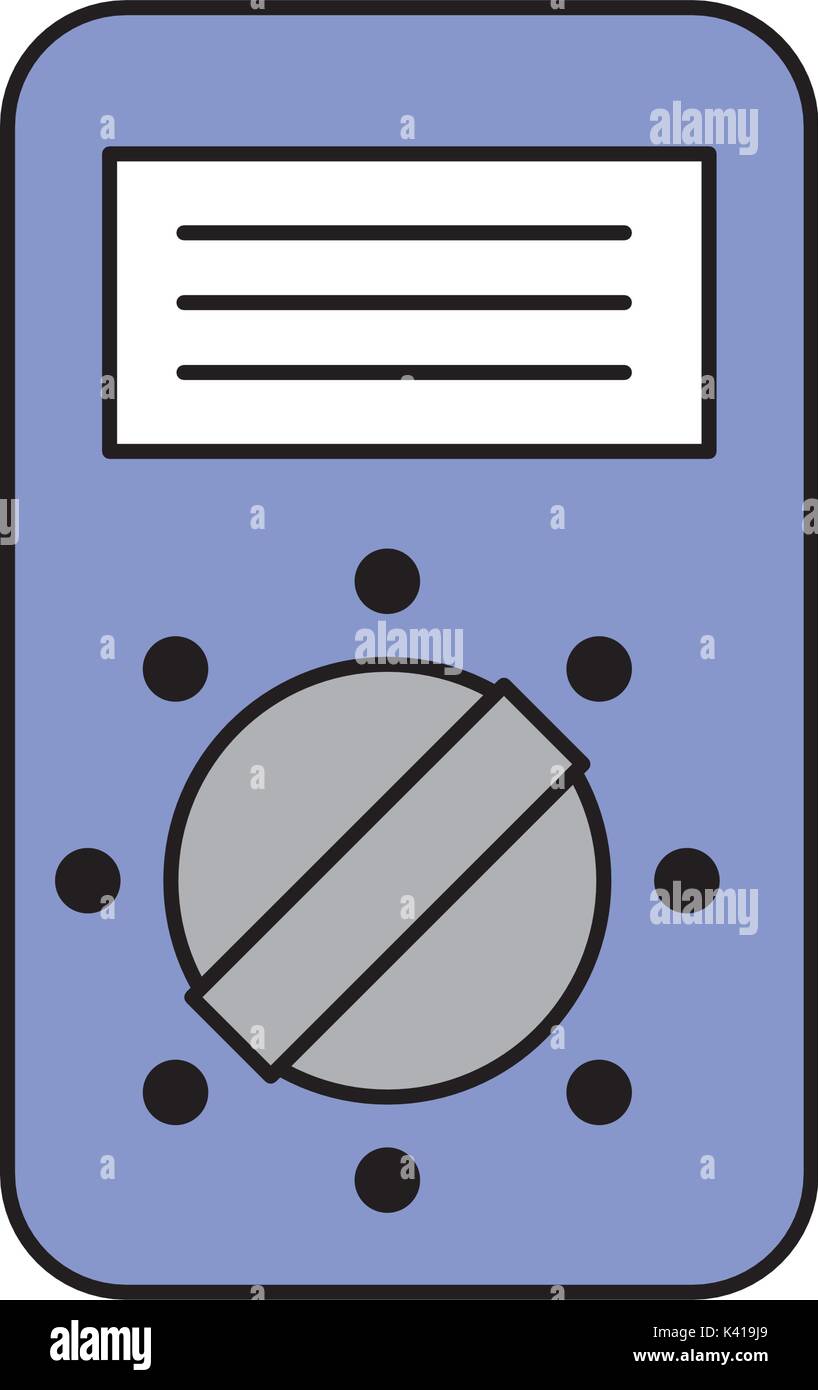 tester device electricity measuring icon Stock Vector Image & Art - Alamy