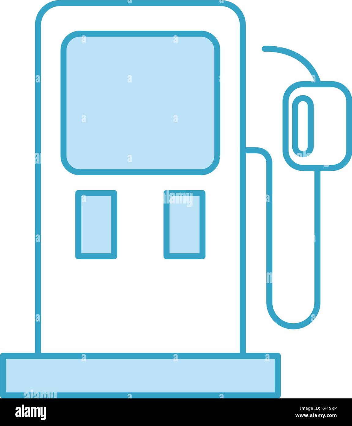 gasoline pump petrol fuel equipment design Stock Vector Image & Art - Alamy
