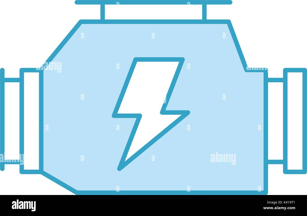 car carburetor powerful engine machine symbol Stock Vector Image & Art ...