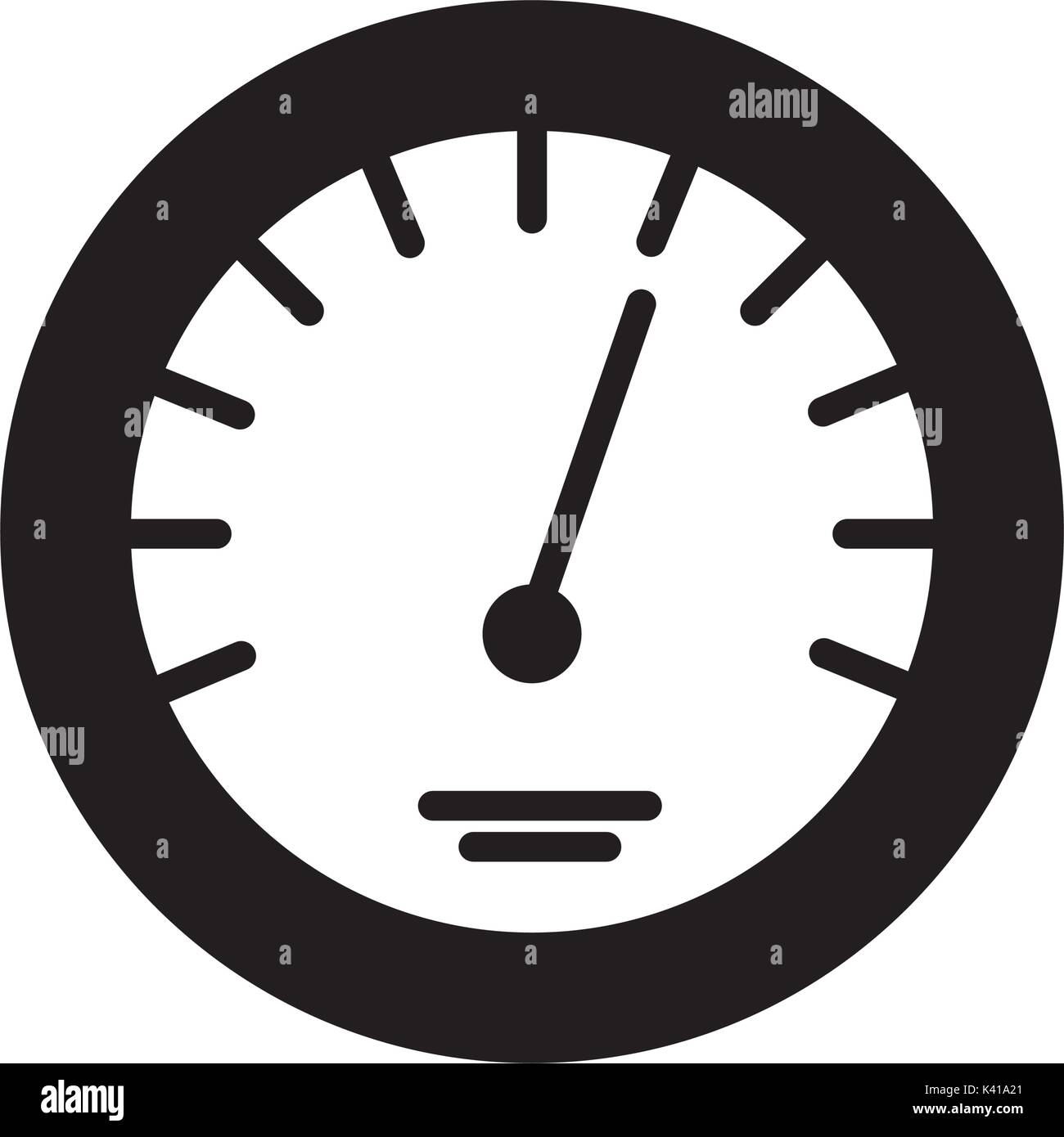 timer icon scale indicator fast growth speed Stock Vector Image & Art ...