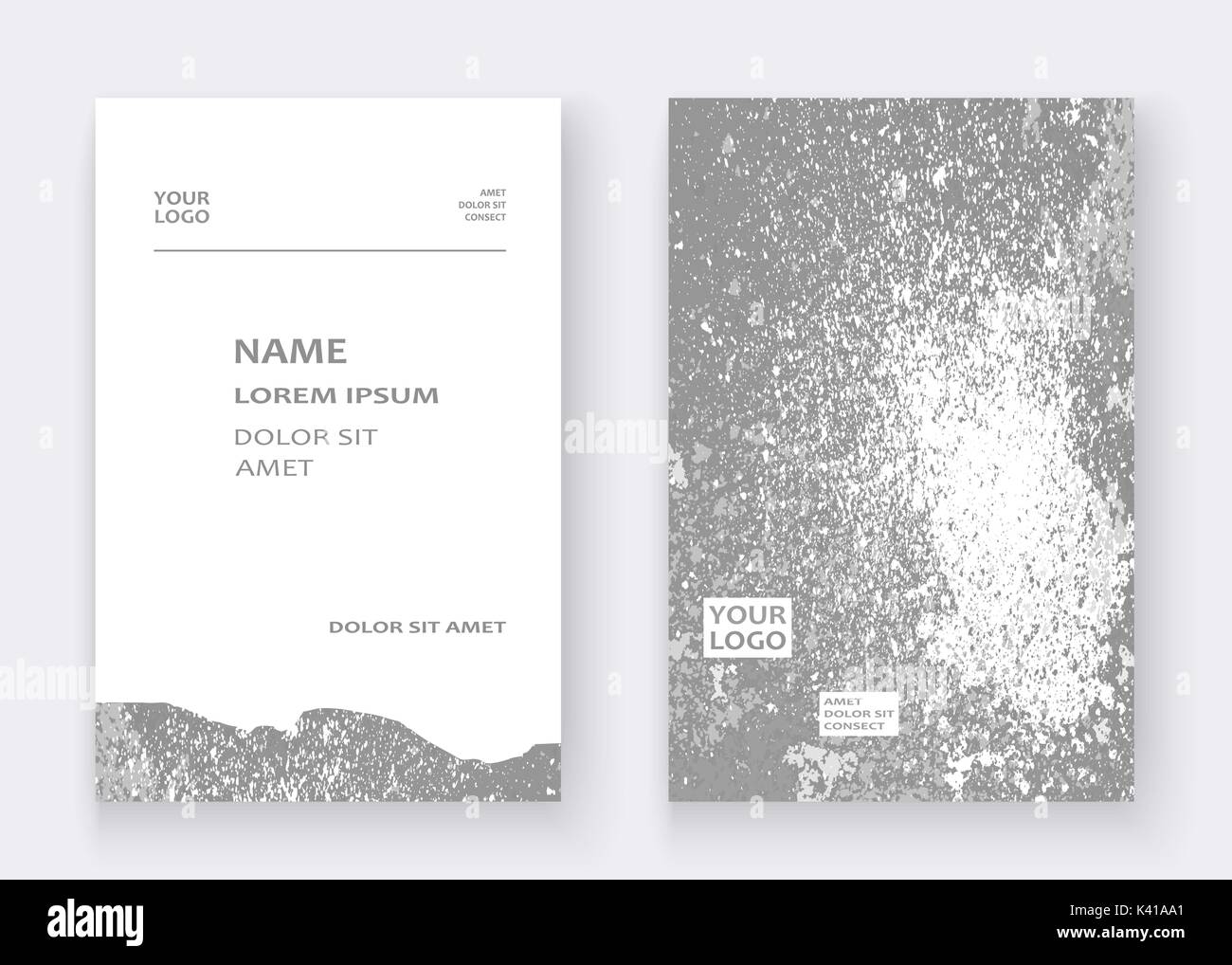 Silver grey granite Stock Vector Images - Alamy