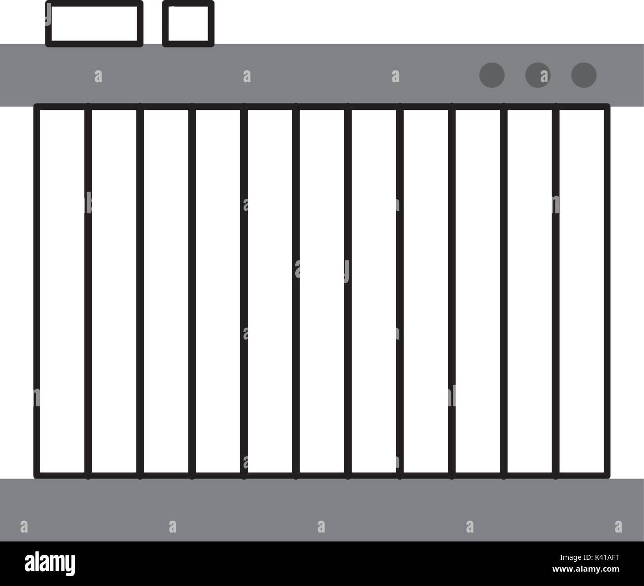 Water car radiator Stock Vector Images - Alamy