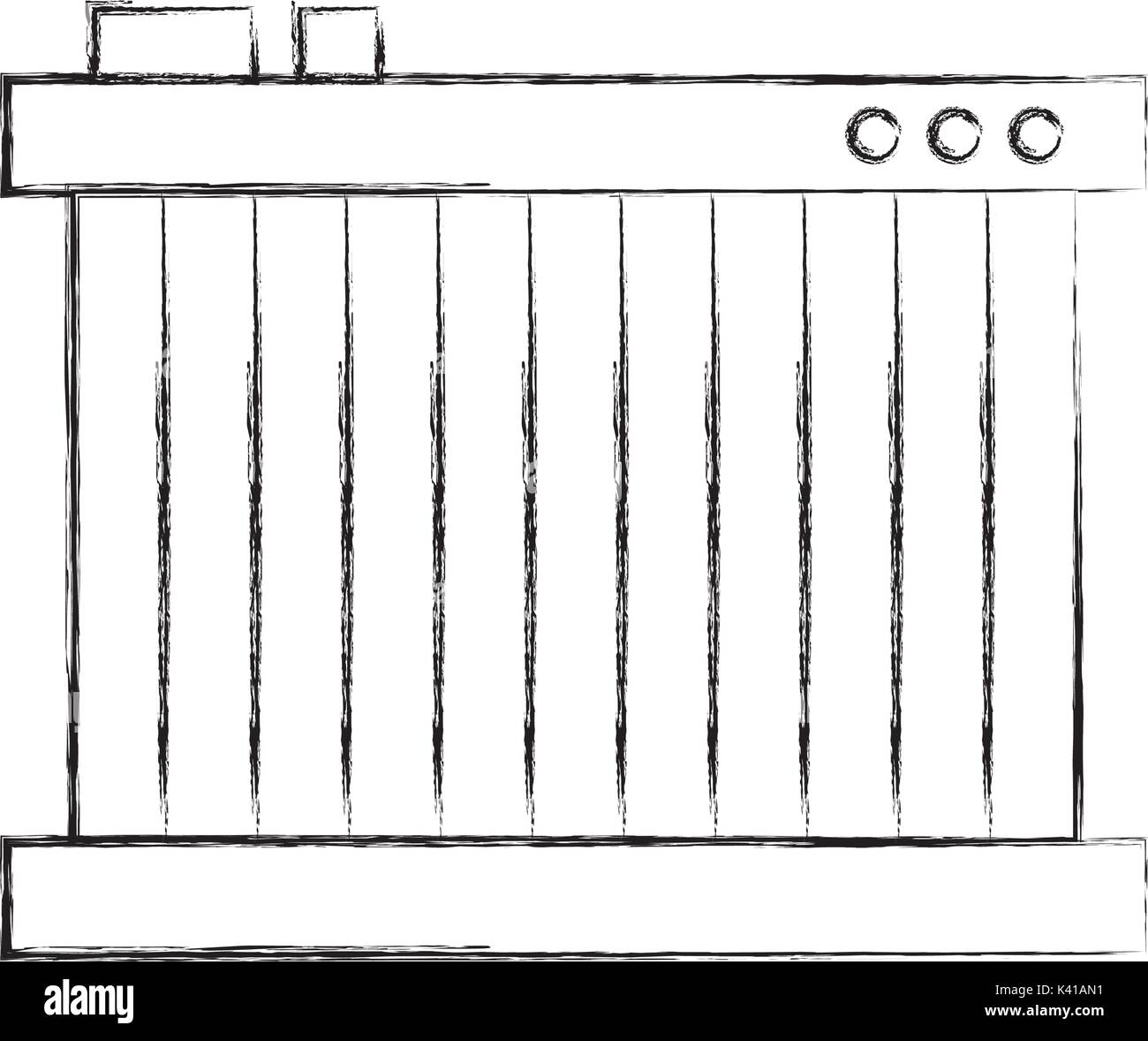 radiator for cooling the car motor liquids Stock Vector Image & Art - Alamy