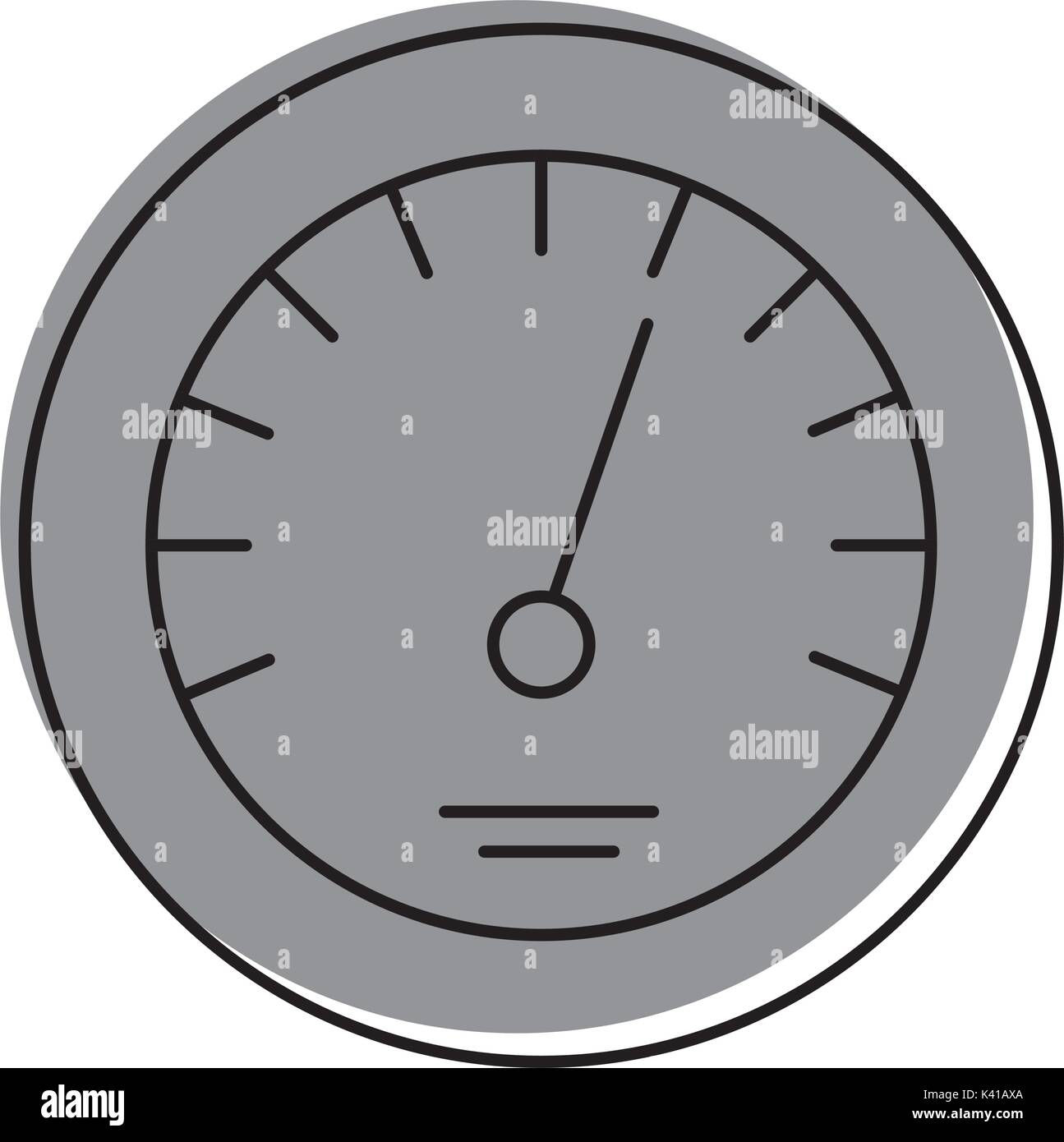 timer icon scale indicator fast growth speed Stock Vector Image & Art ...