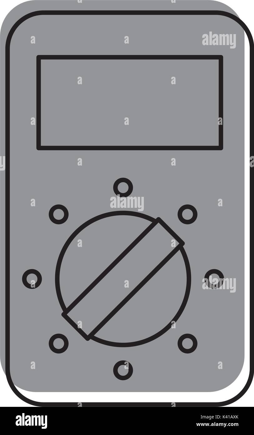 tester device electricity measuring icon Stock Vector Image & Art - Alamy
