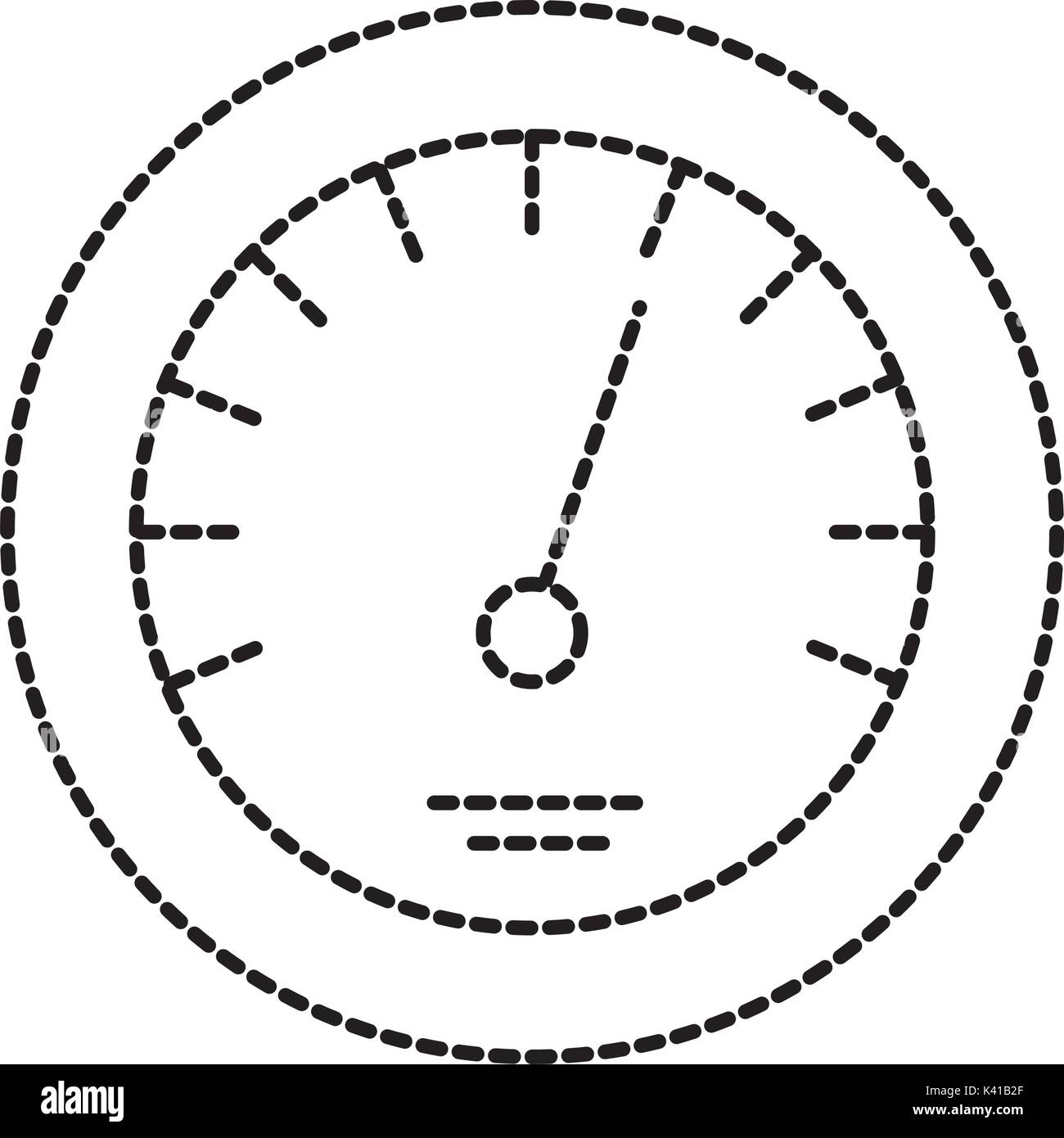 timer icon scale indicator fast growth speed Stock Vector Image & Art ...