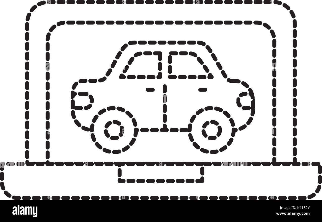 Car dealership display Stock Vector Images - Alamy